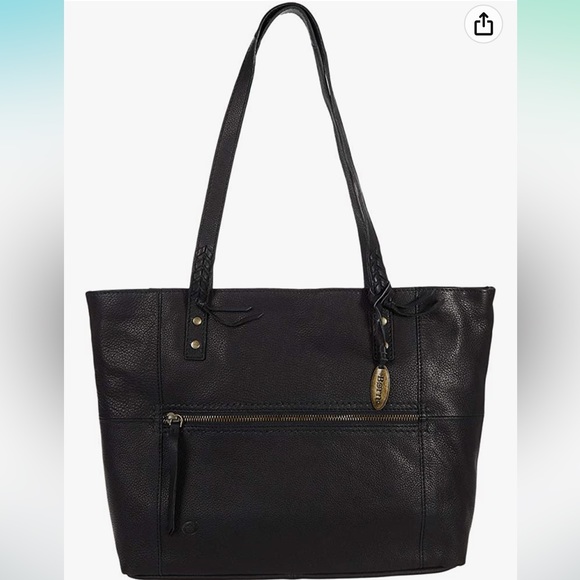 Born | Bags | Born Midwood Black Leather Tote Bag | Poshmark
